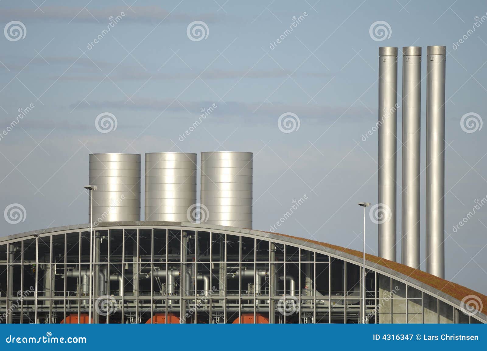 Non polluting facility stock image. Image of environmental - 4316347