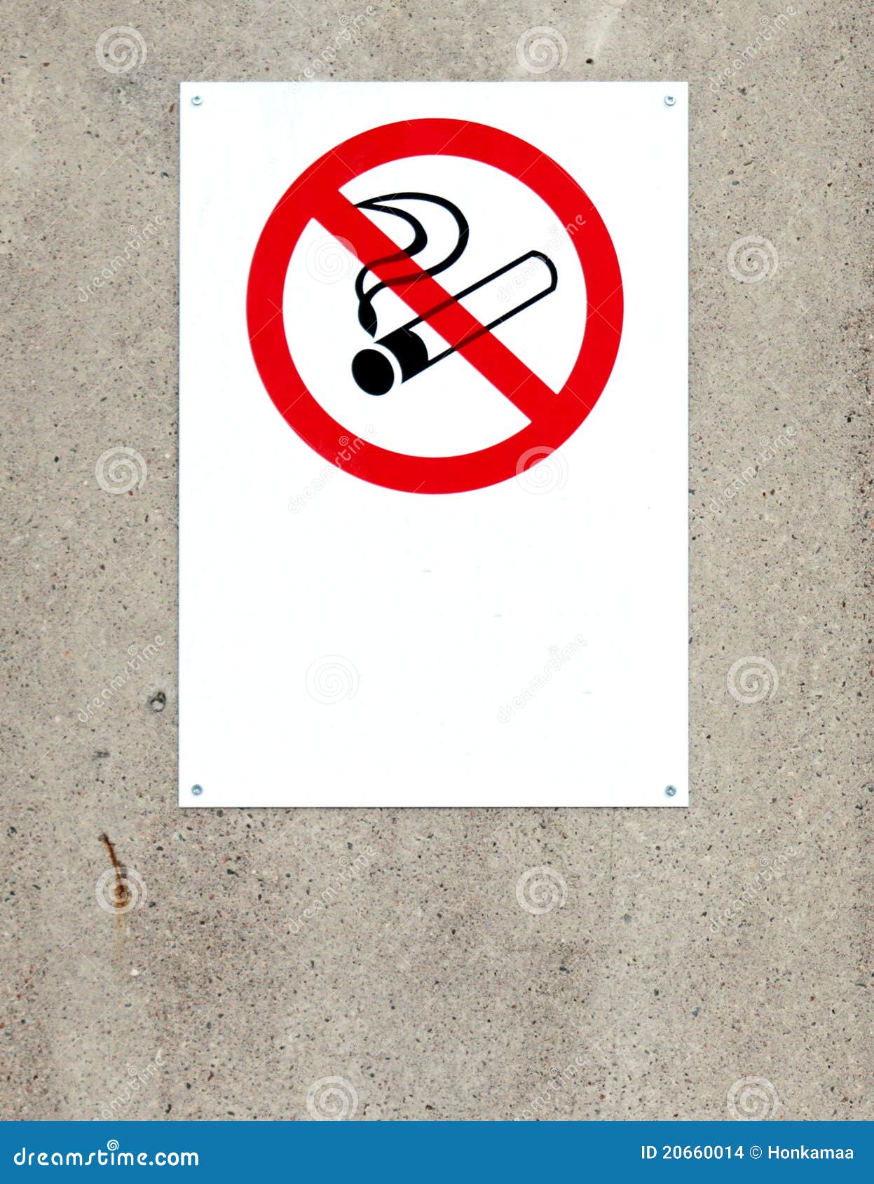 Non smoking sign stock photo. Image of crack, cigar, advertise - 20660014