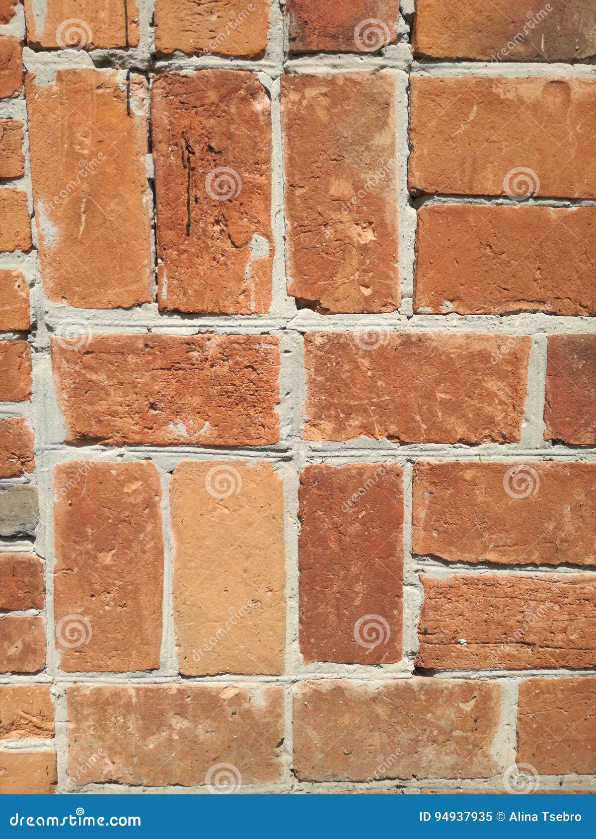 Non-standard brickwork stock image. Image of wall, building - 94937935