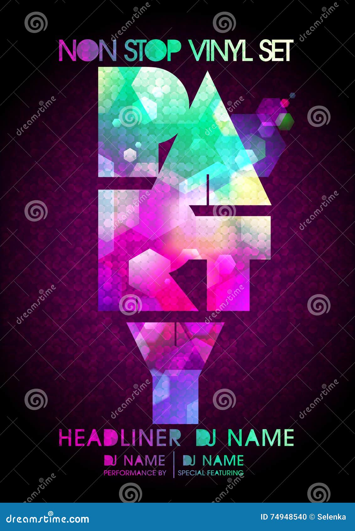 Party Stop Sign. The Party Is Here! Stock Photography | CartoonDealer ...