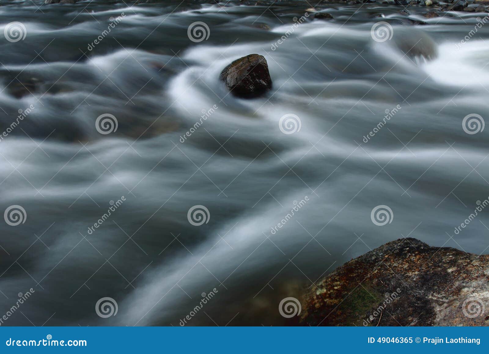 Non stop tide stock image. Image of flow, morning, hill - 49046365
