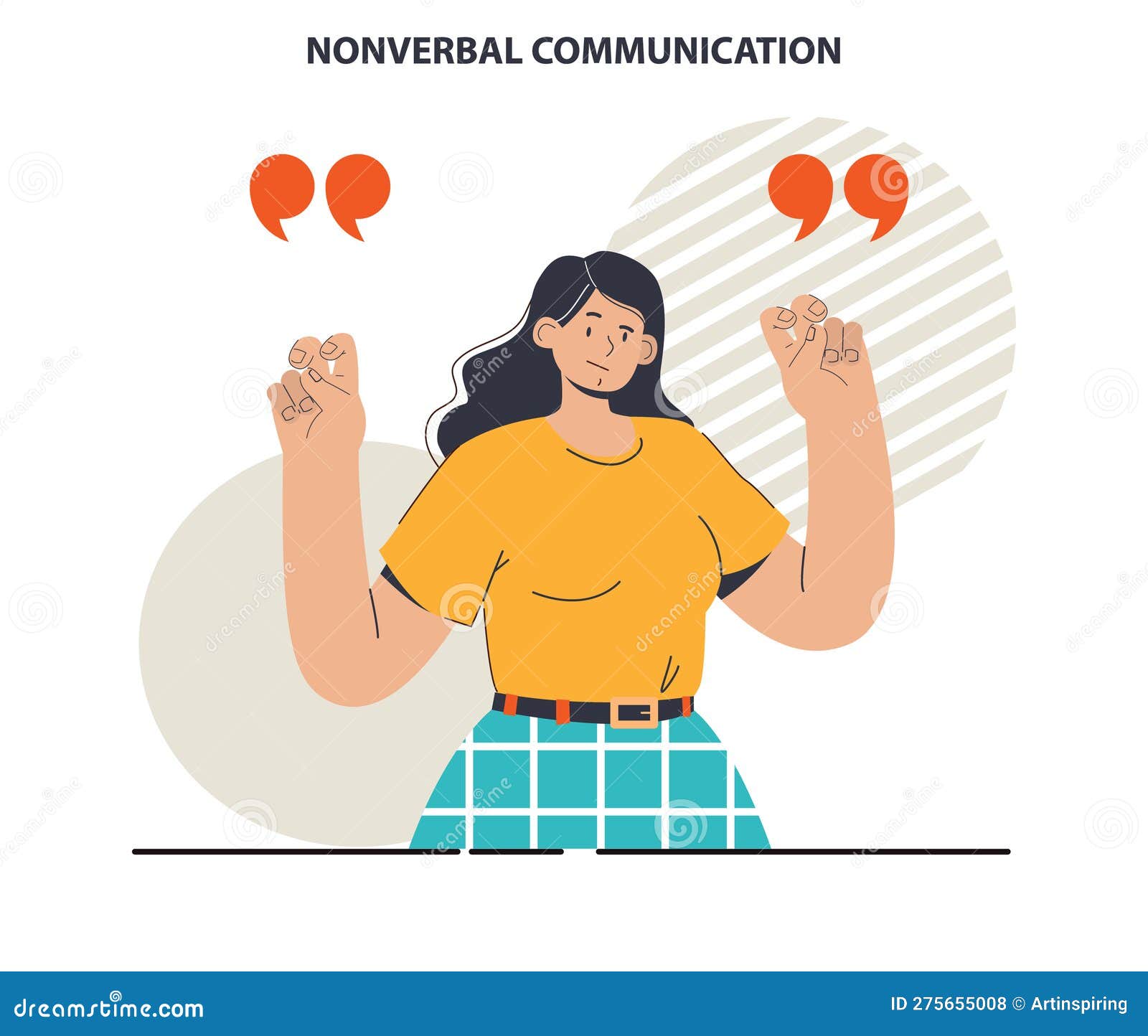 Non-verbal Communication. Body Language through Interpersonal Conversation. Stock Vector ...