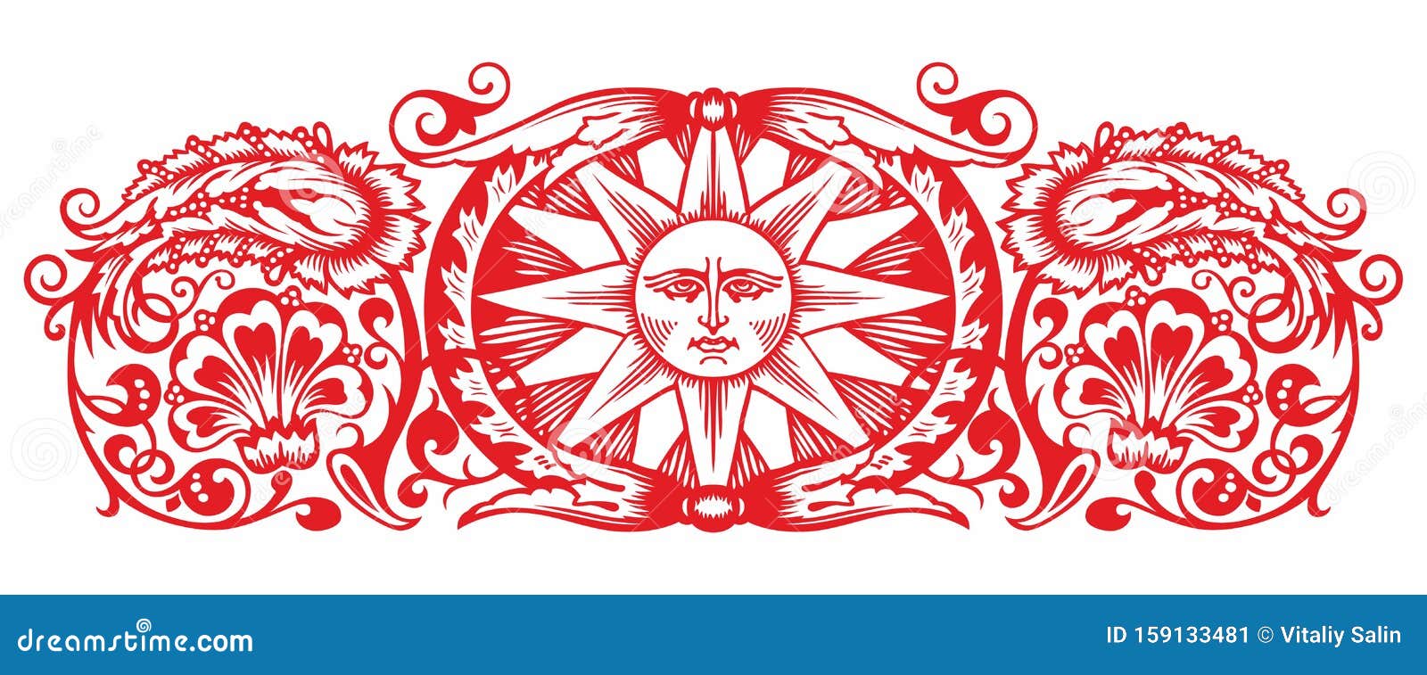 Filigree Sun Stock Illustrations, Vecteurs, & Clipart – (822 Stock ...