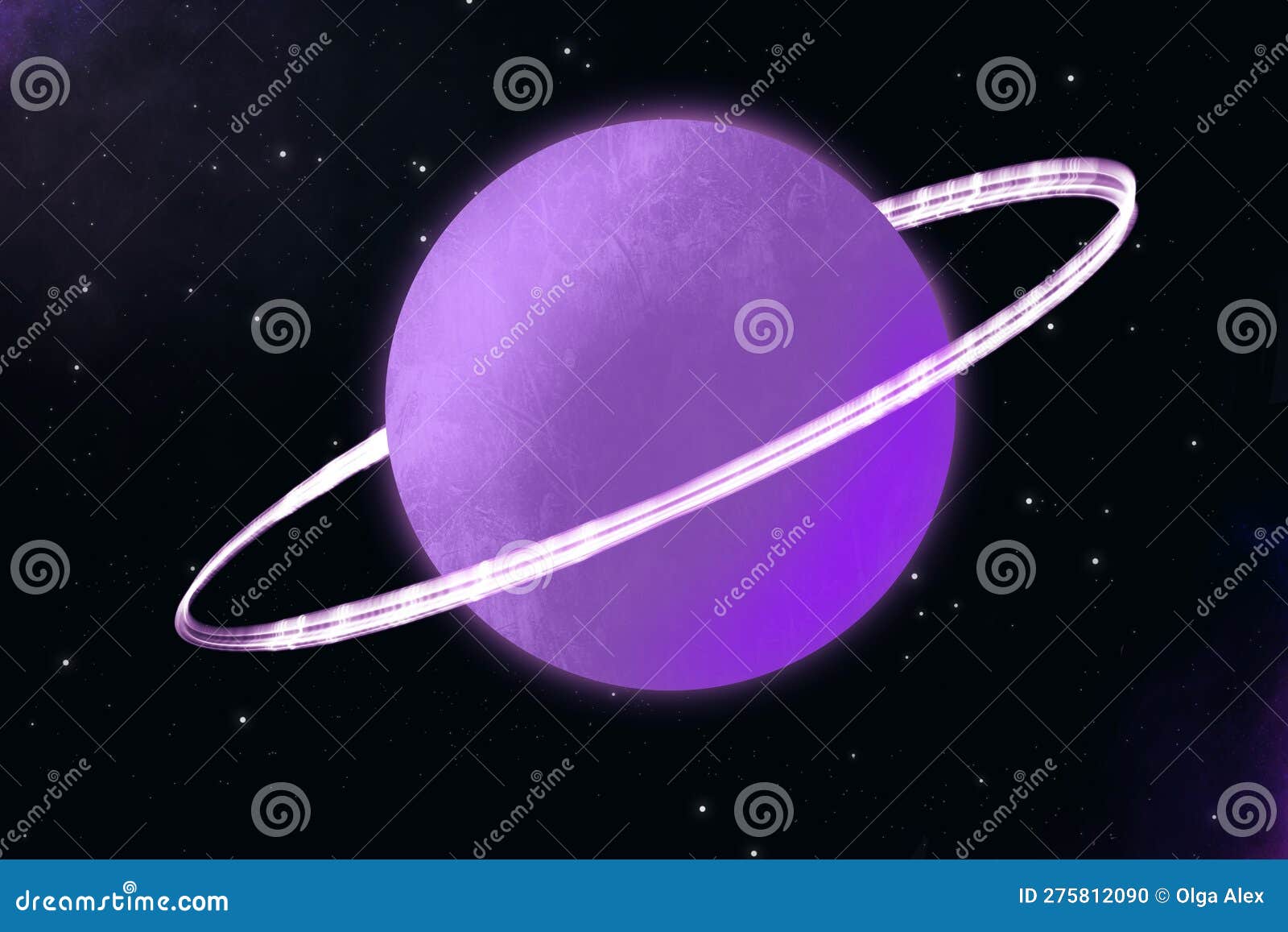 Space Purple Background In Golden Stars. Space Backdrop Of Glowing ...