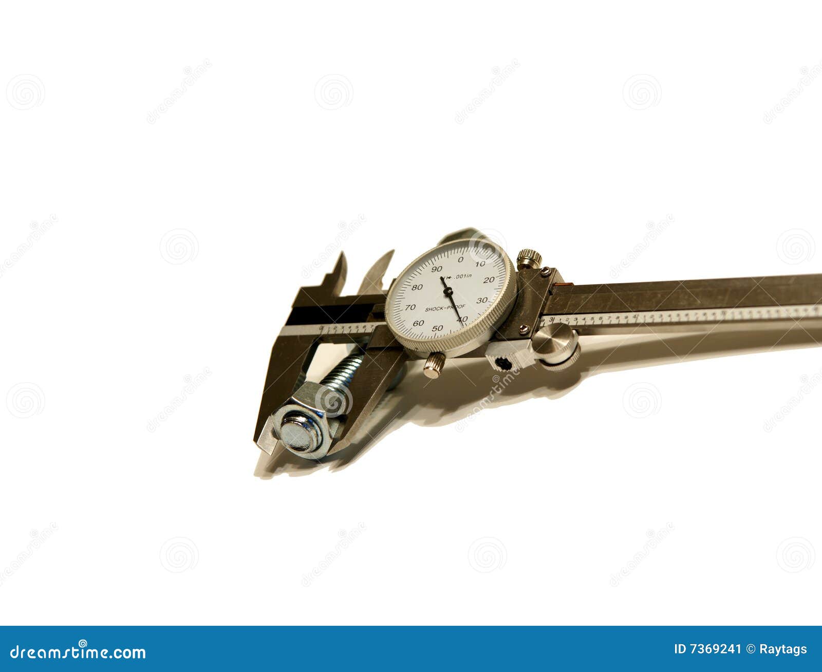 Nonius stockbild. Bild von zoll, stahl, tausendstes, messen - 7369241