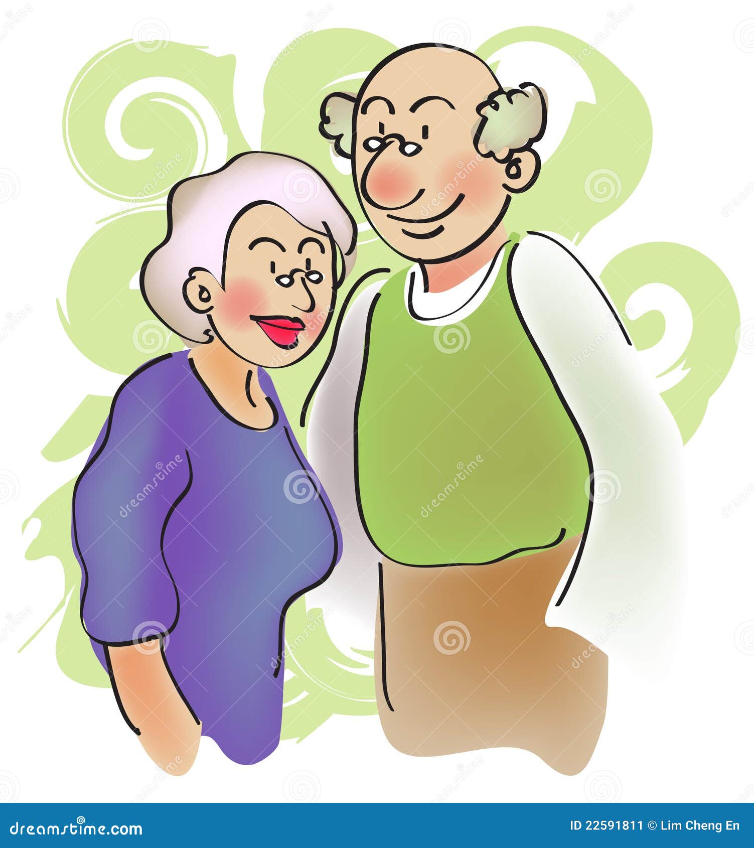 Nonno illustrazione di stock. Illustrazione di carattere - 22591811