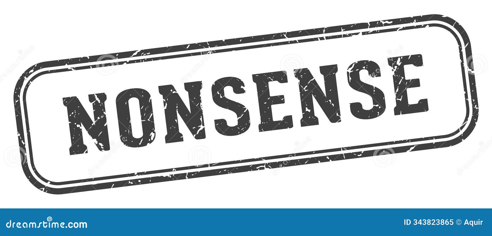 Nonsense Stamp. Nonsense Label On Transparent Background. Round Sign ...