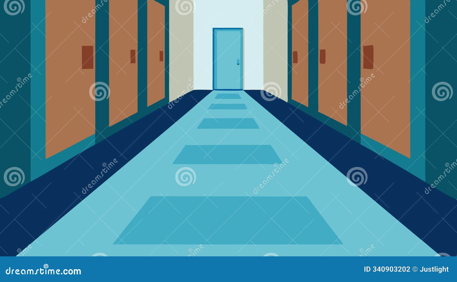 NonSlip Flooring a Focused Depiction of Flooring Materials in a Hallway ...