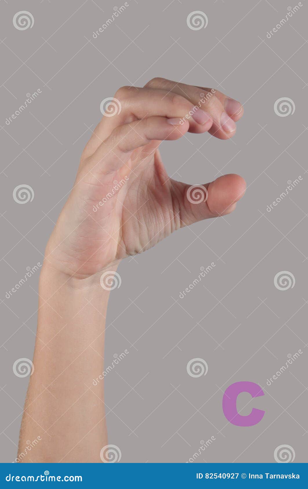 Nonverbal Alphabet Letter C Grey Background Photos - Free & Royalty ...