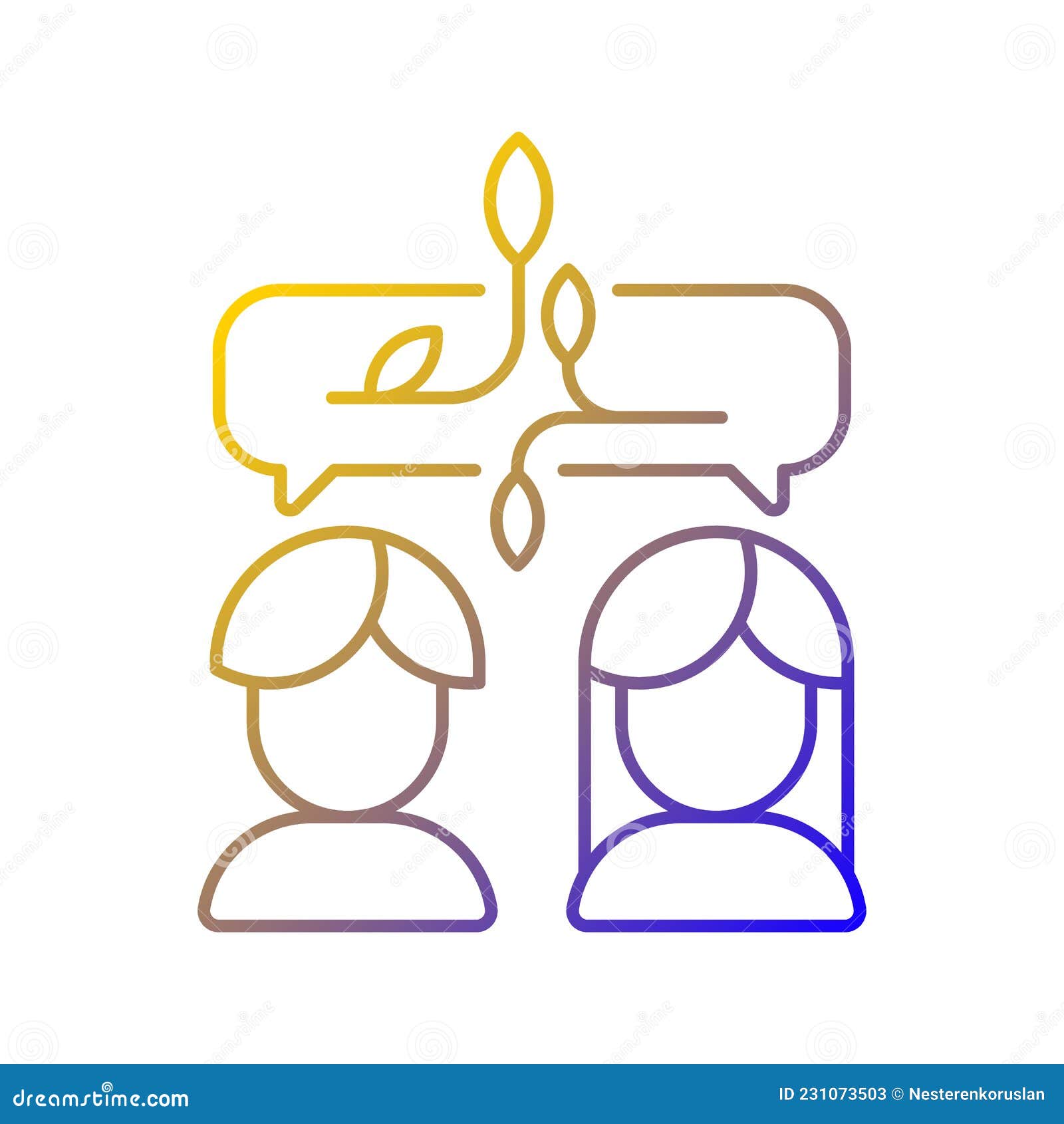 Nonviolent Communication Process Infographic Vector Illustration ...