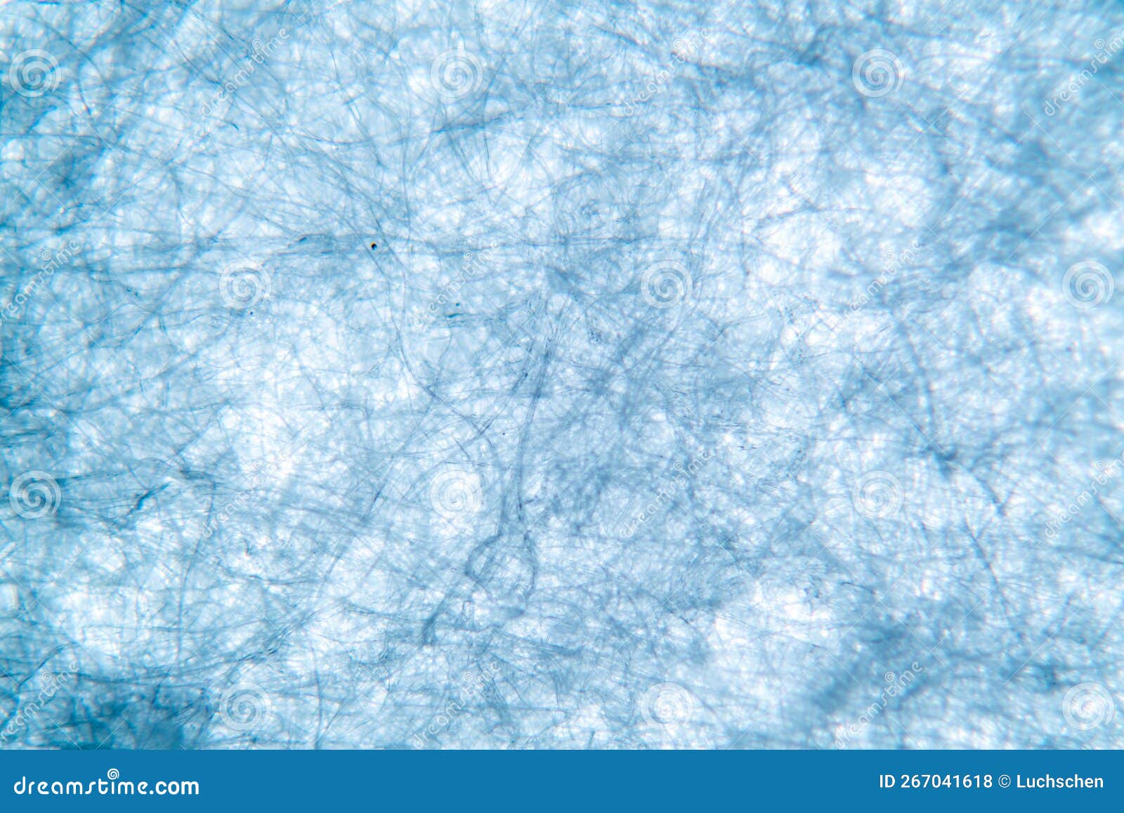 Nonwoven Synthetic Material for Air Filter Under Microscope Stock Photo ...