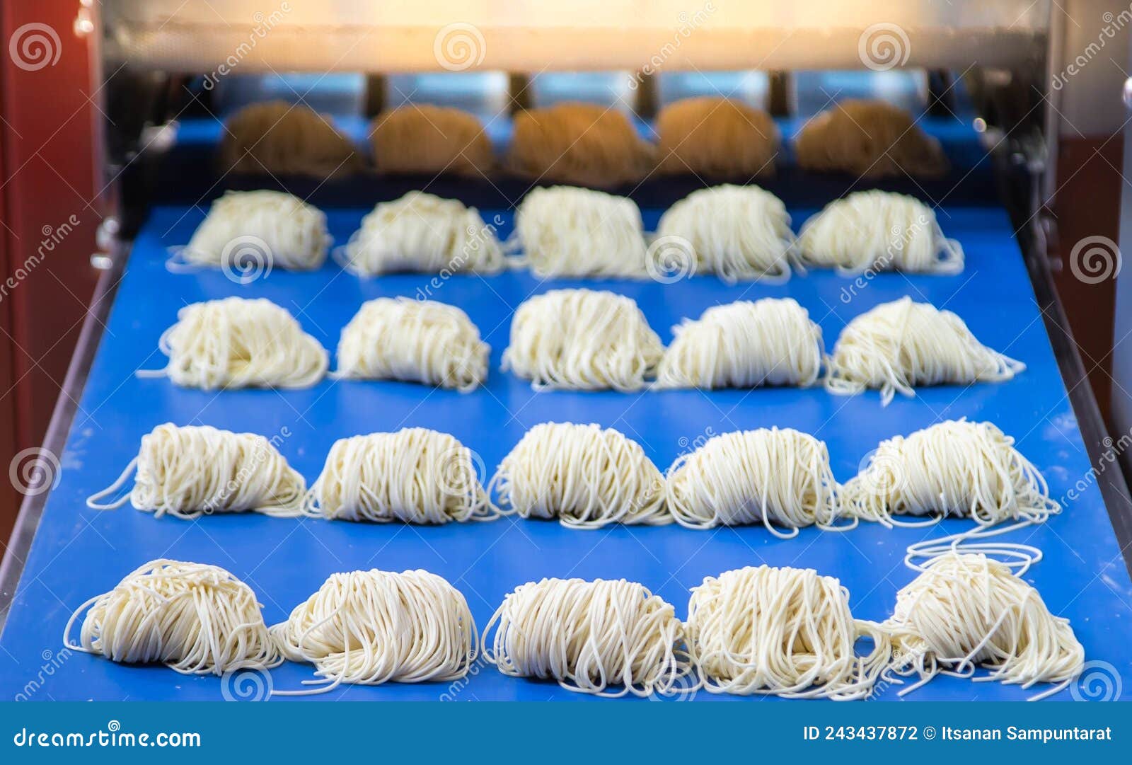 Noodle making machine stock photo. Image of conveyor - 243437872