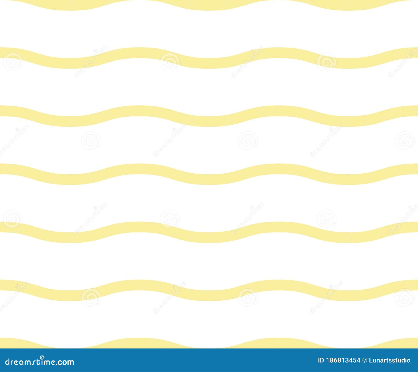Noodle Seamless Pattern. Yellow Waves. Abstract Wavy Background Stock ...
