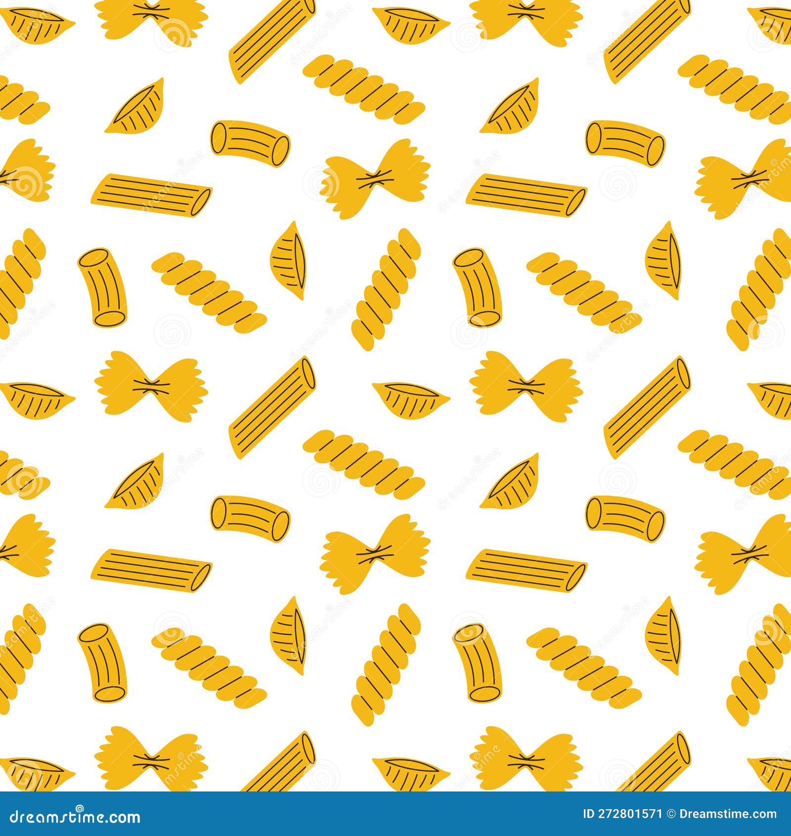 NoodlepattPasta Noodles Pattern Wallpaper. Stock Vector - Illustration ...