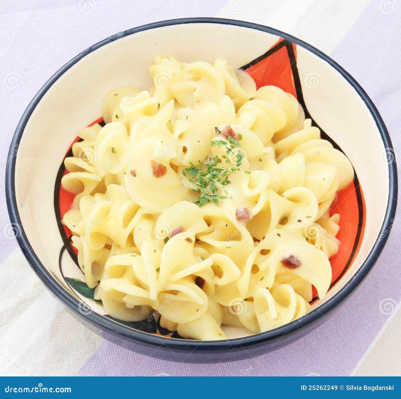 Noodles with cheese stock image. Image of spices, pasta - 25262249