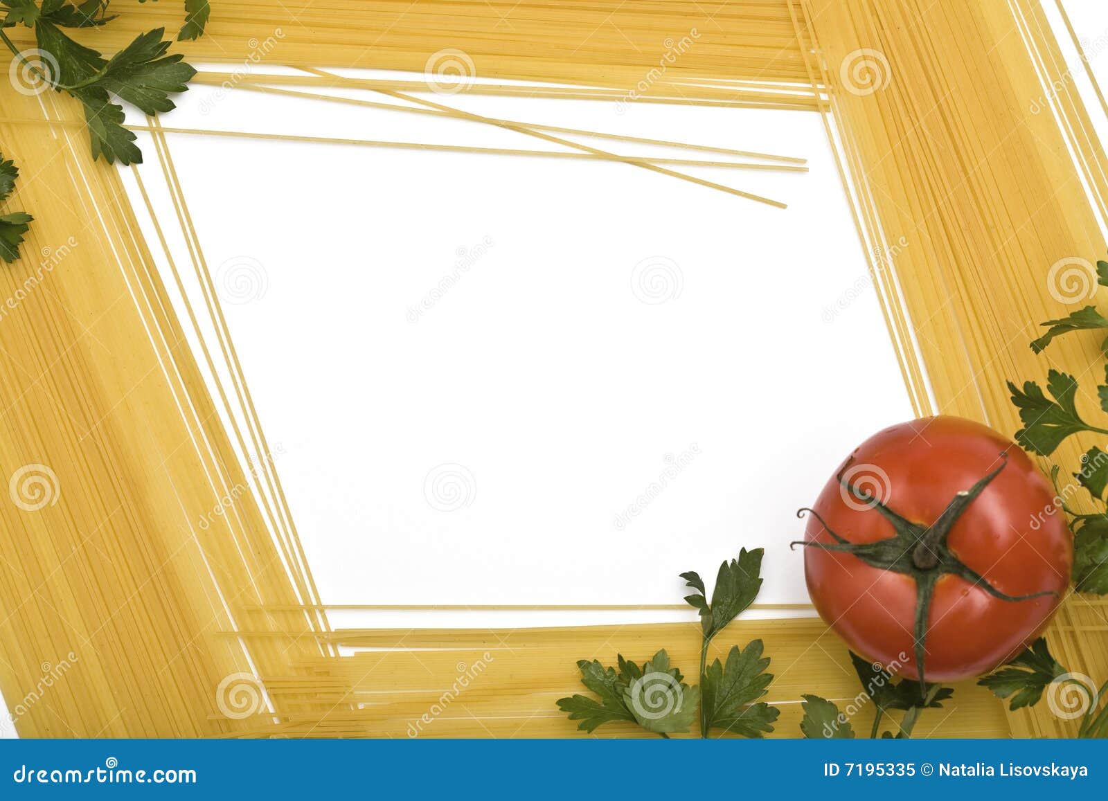 Noodles frame stock image. Image of texture, tomato, life - 7195335