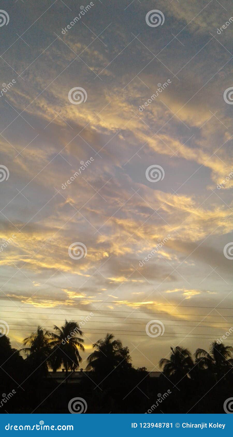 Noon time stock image. Image of cloud, sunraise, time - 123948781