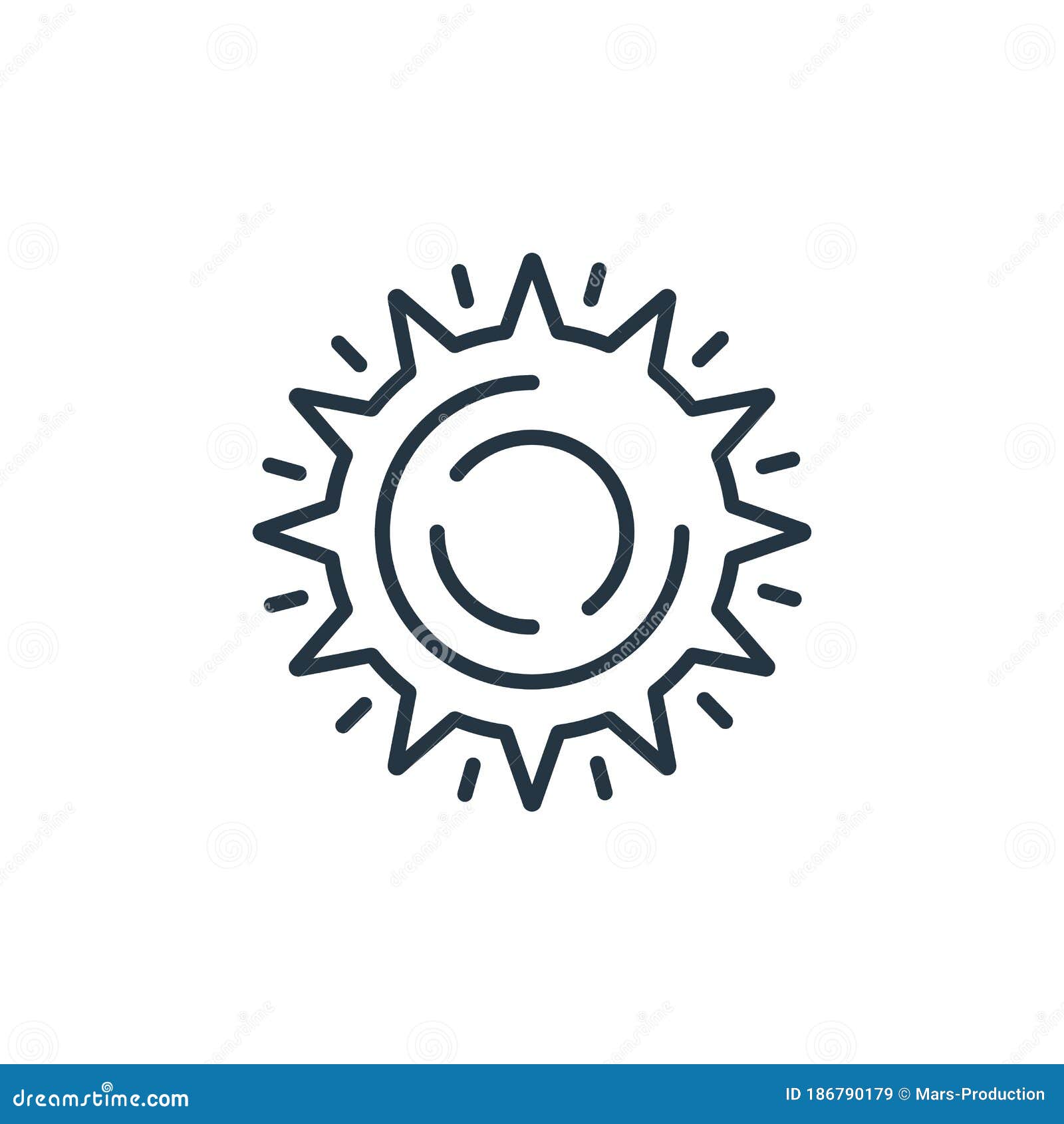 Noon Vector Icon. Noon Editable Stroke. Noon Linear Symbol for Use on ...