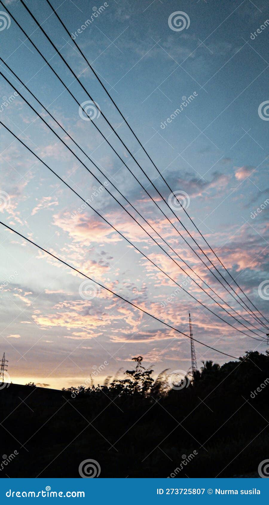 At noon view before sunset stock image. Image of clouds - 273725807