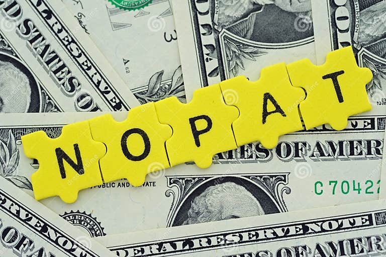 NOPAT stock image. Image of earnings, operating, dollar - 26161843