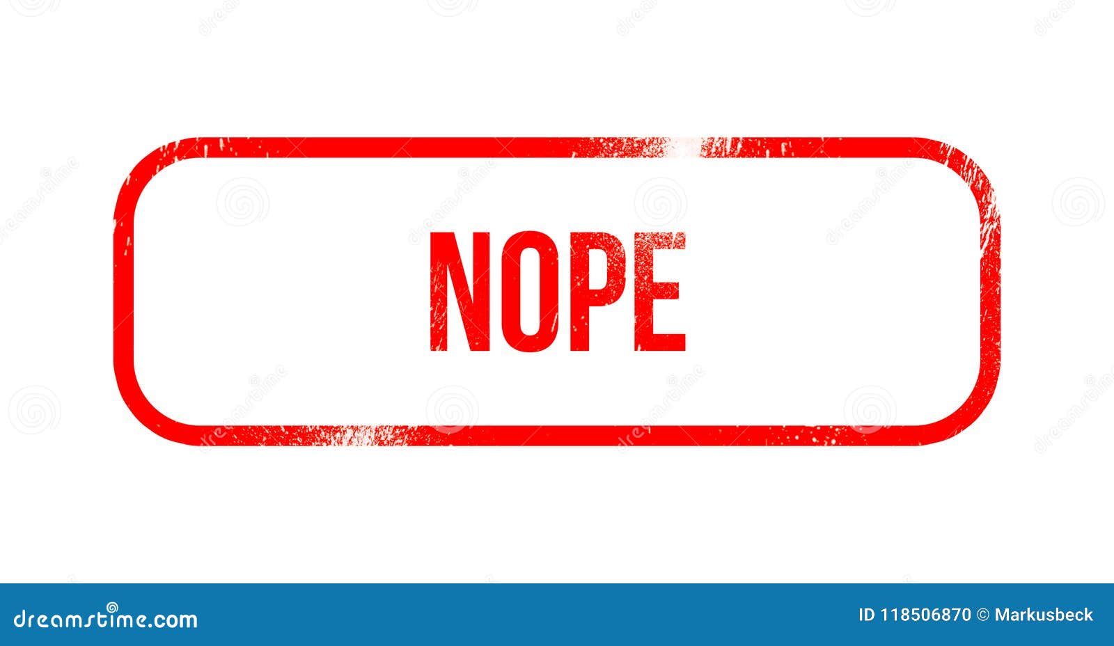 Nope Red Stamp Stock Image | CartoonDealer.com #98301151