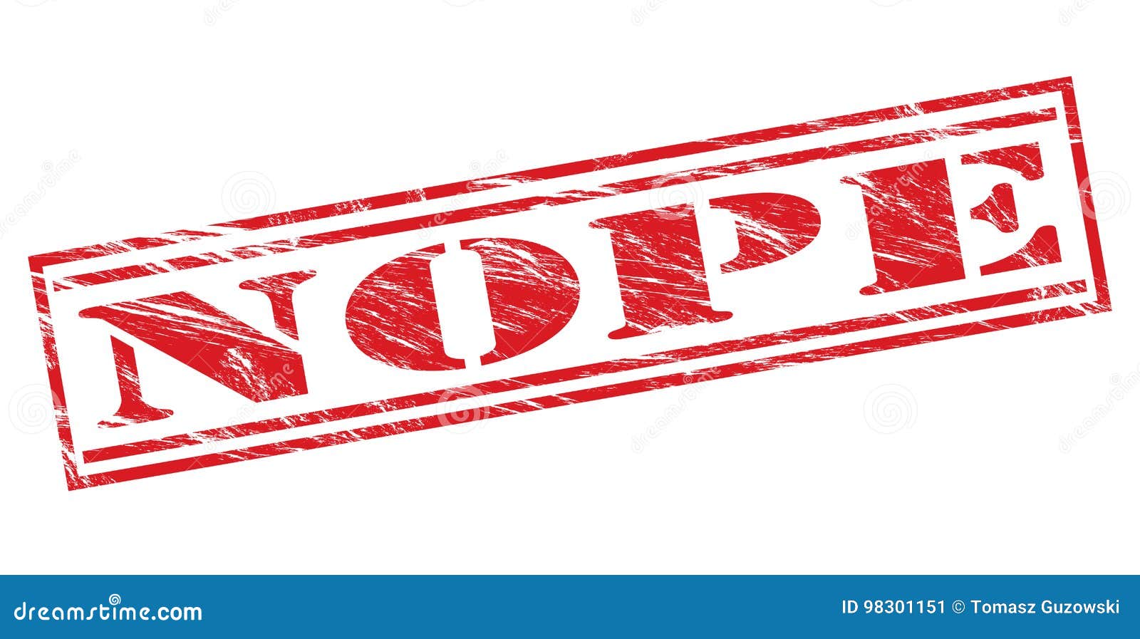 Nope Cartoons, Illustrations & Vector Stock Images - 2582 Pictures to ...