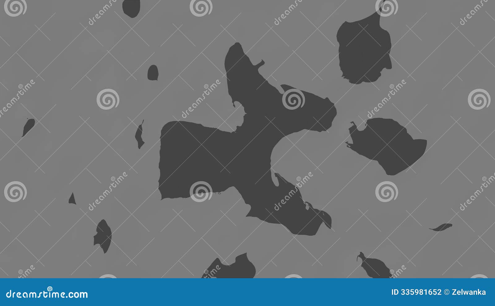 Nora Island. Eritrea. Bilevel Stock Illustration - Illustration of ...