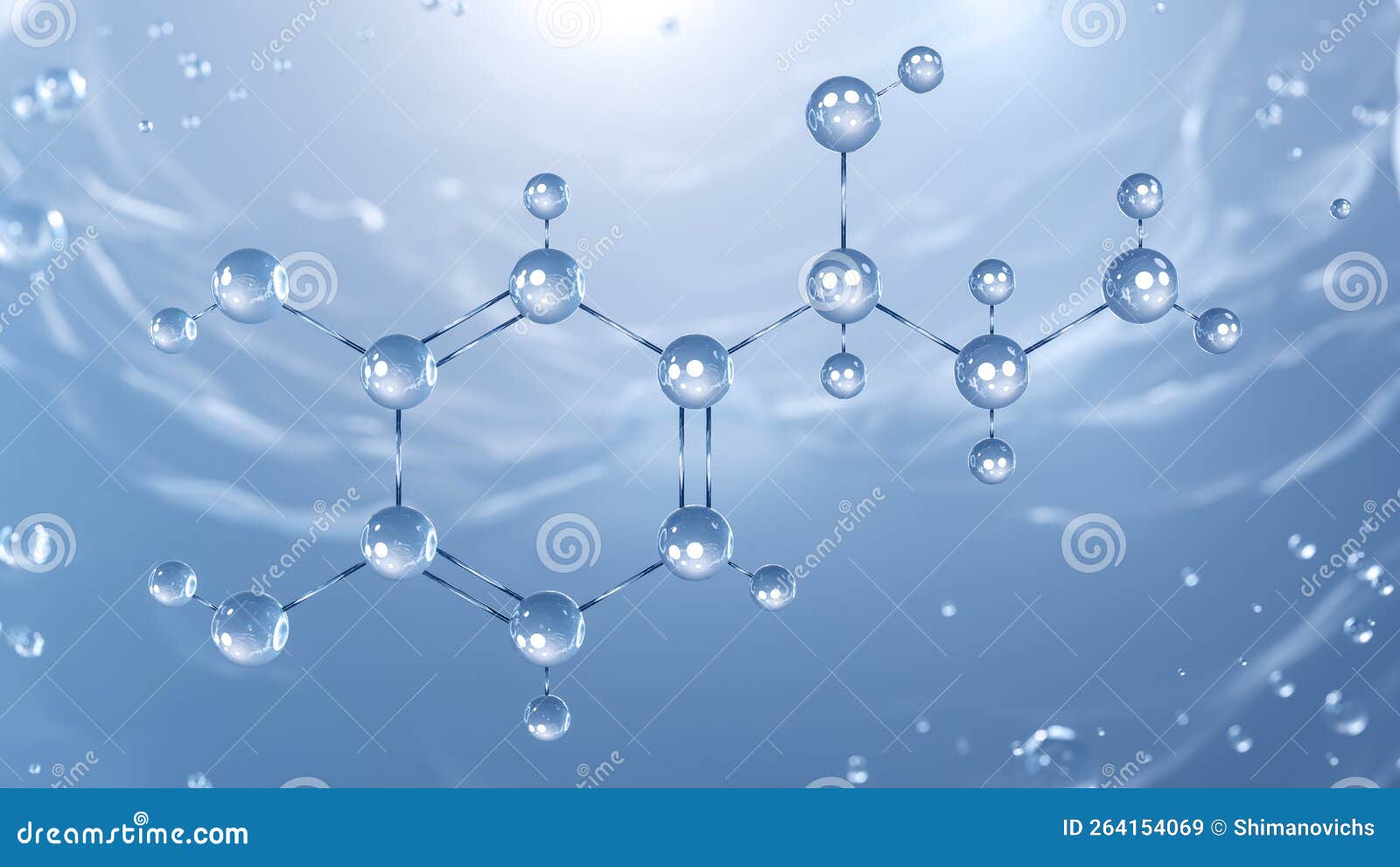 Noradrenaline Molecular Structure, 3d Model Norepinephrine, Structural ...