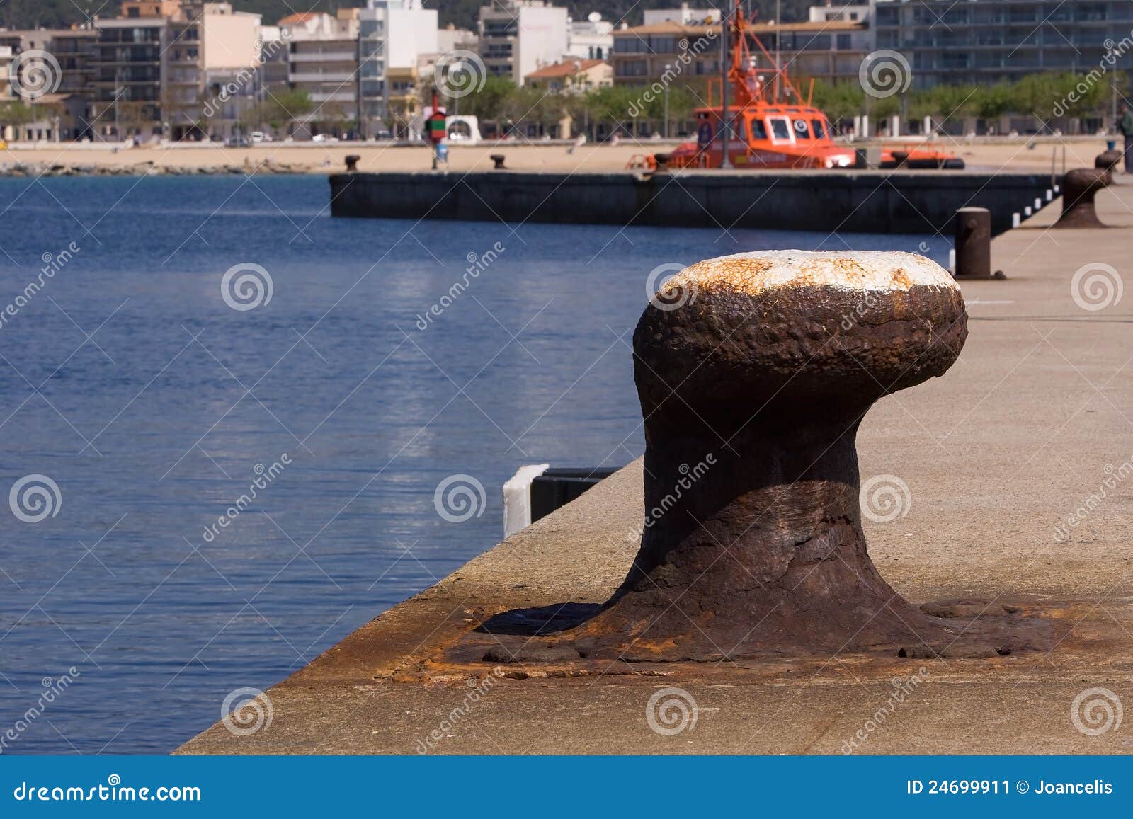 Noray imagen de archivo. Imagen de comercial, industrial - 24699911