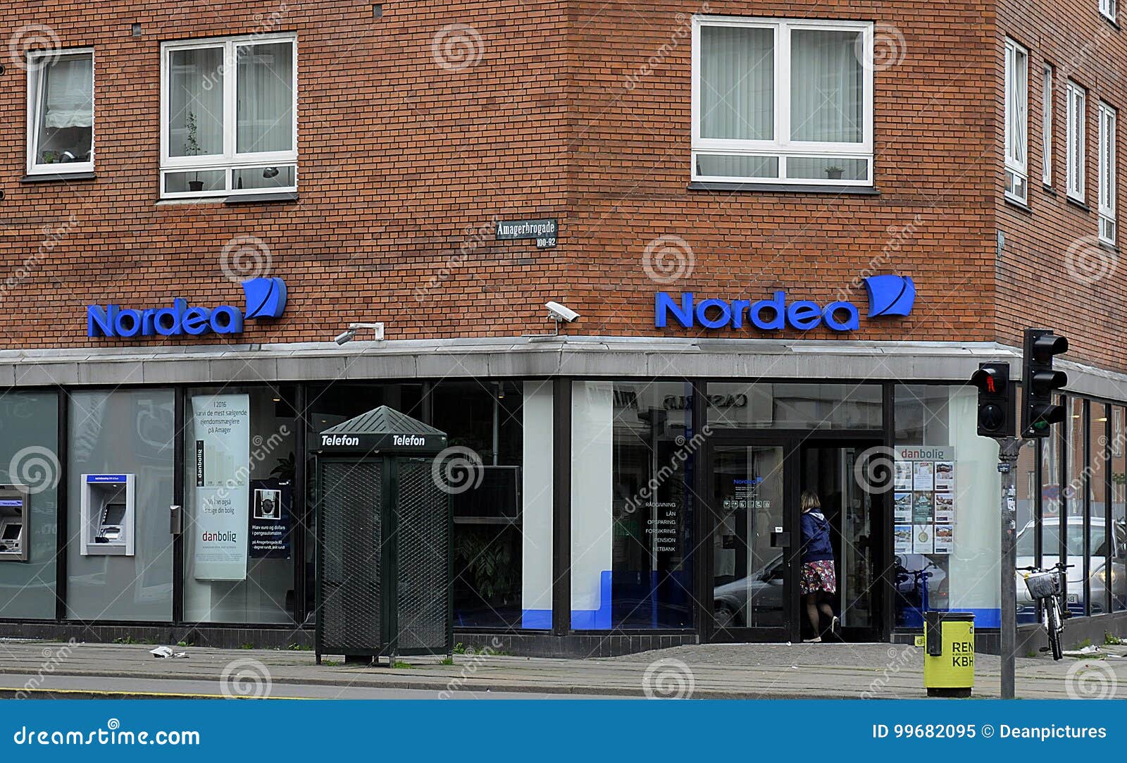 NORDEA-BANK redaktionelles bild. Bild von kopenhagen - 99682095