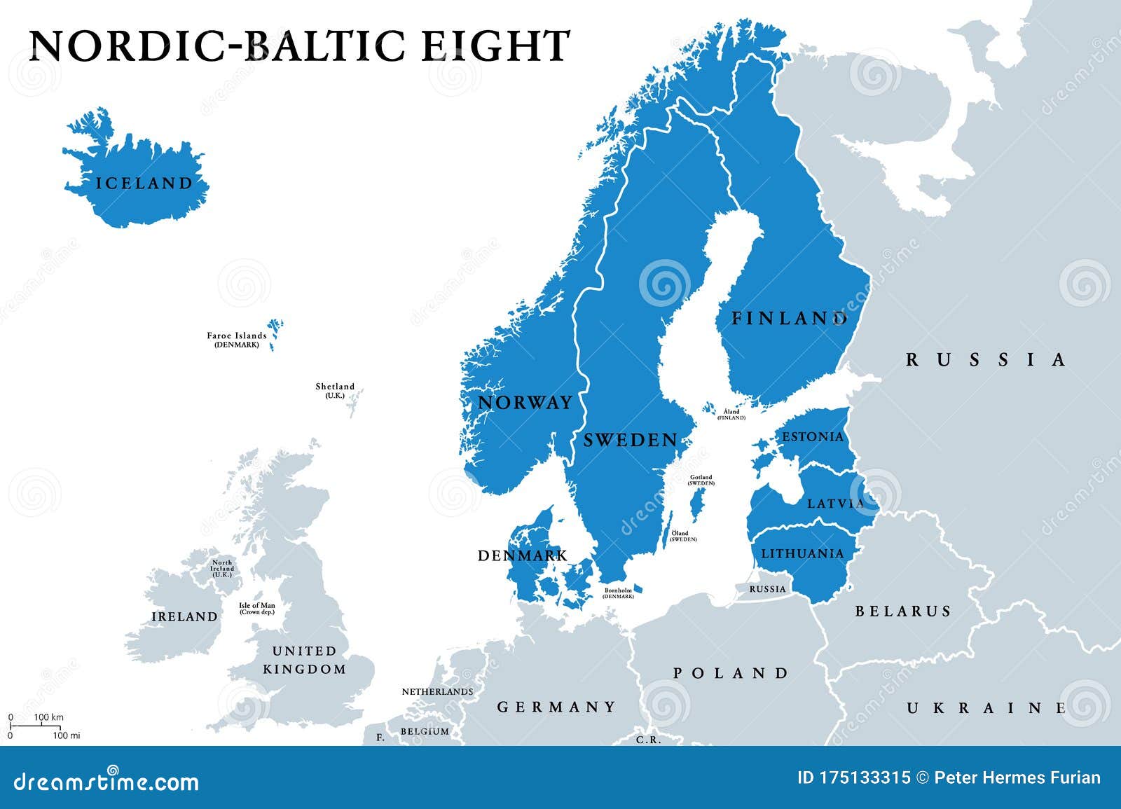Political Map Of The Baltic States With Roads Cartoon Vector ... Political Map Of The Baltic States With Roads Cartoon Vector ...