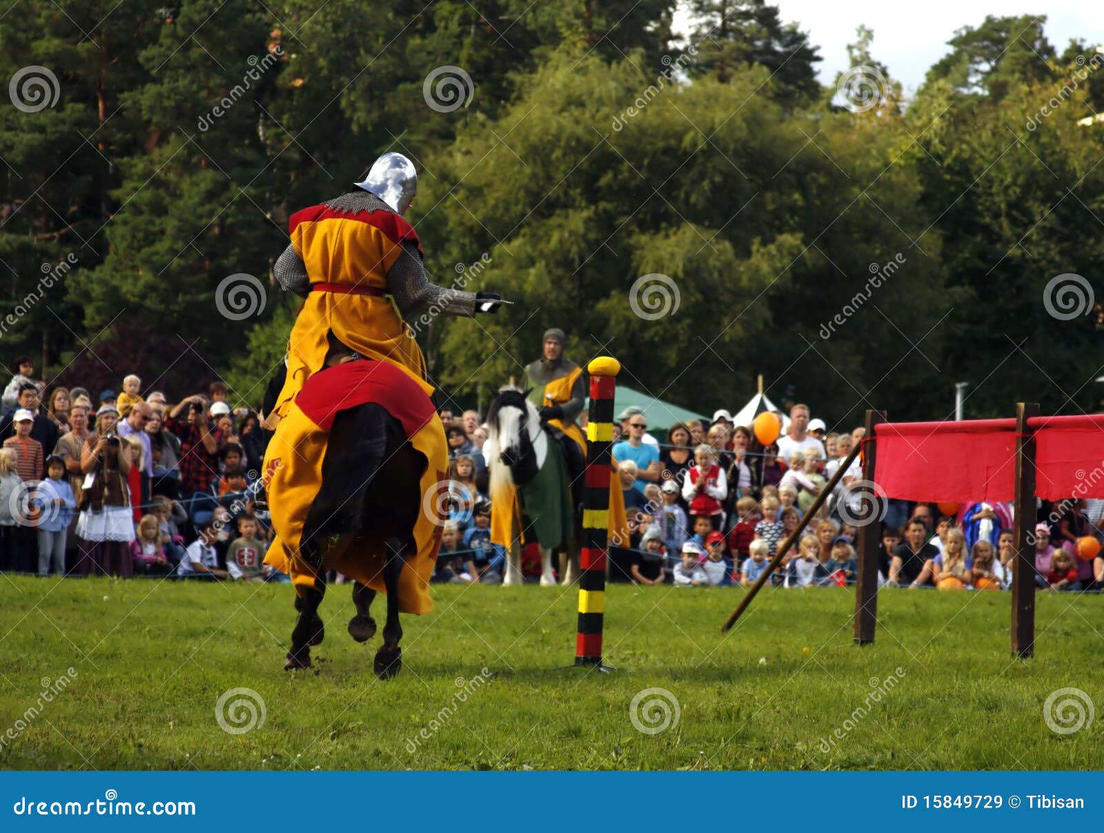 Nordic Knights Tournament editorial stock image. Image of armour - 15849729