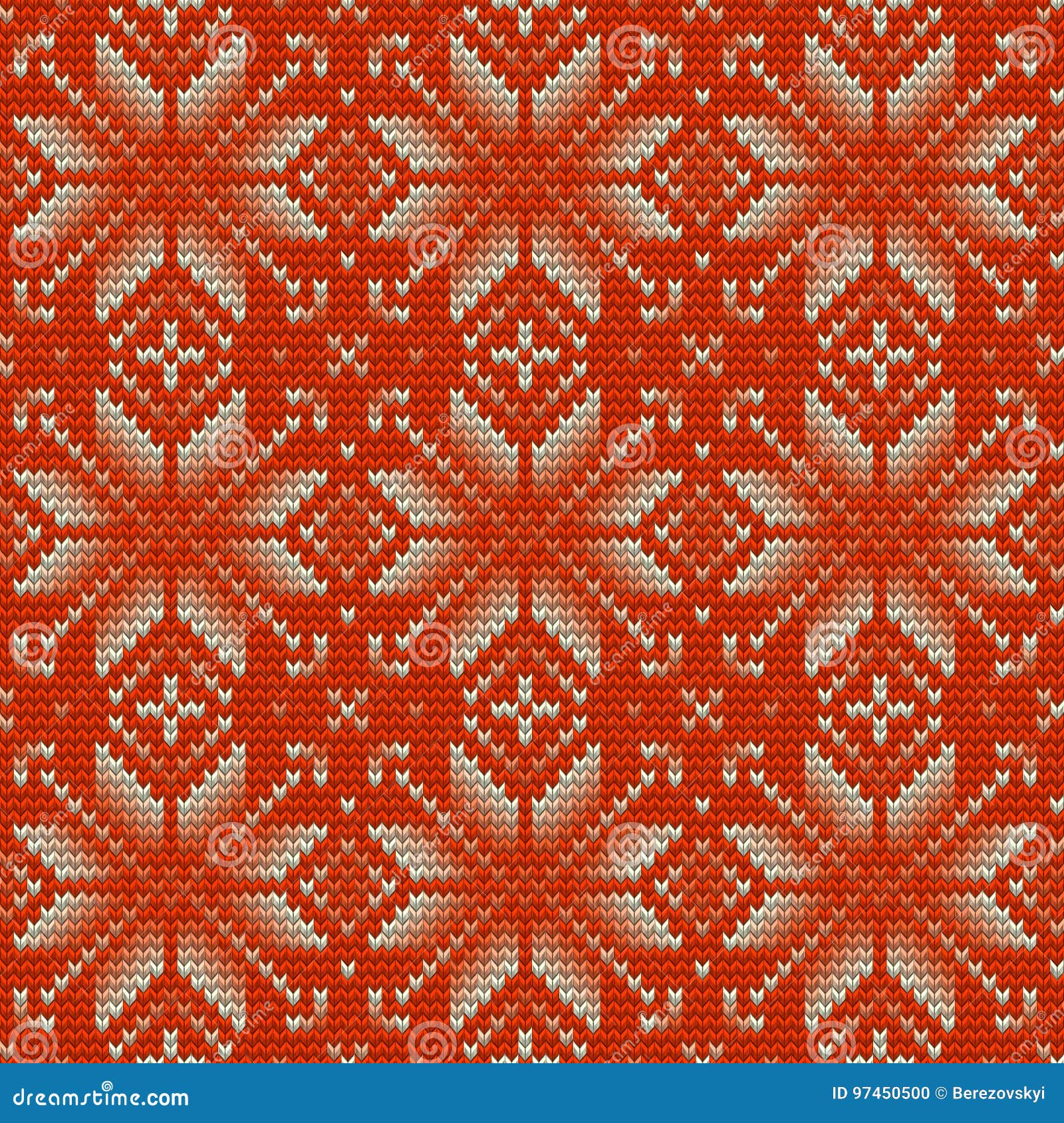 Nordic Knitted Perfect Seamless Pattern. EPS 10 Vector Stock Vector ...