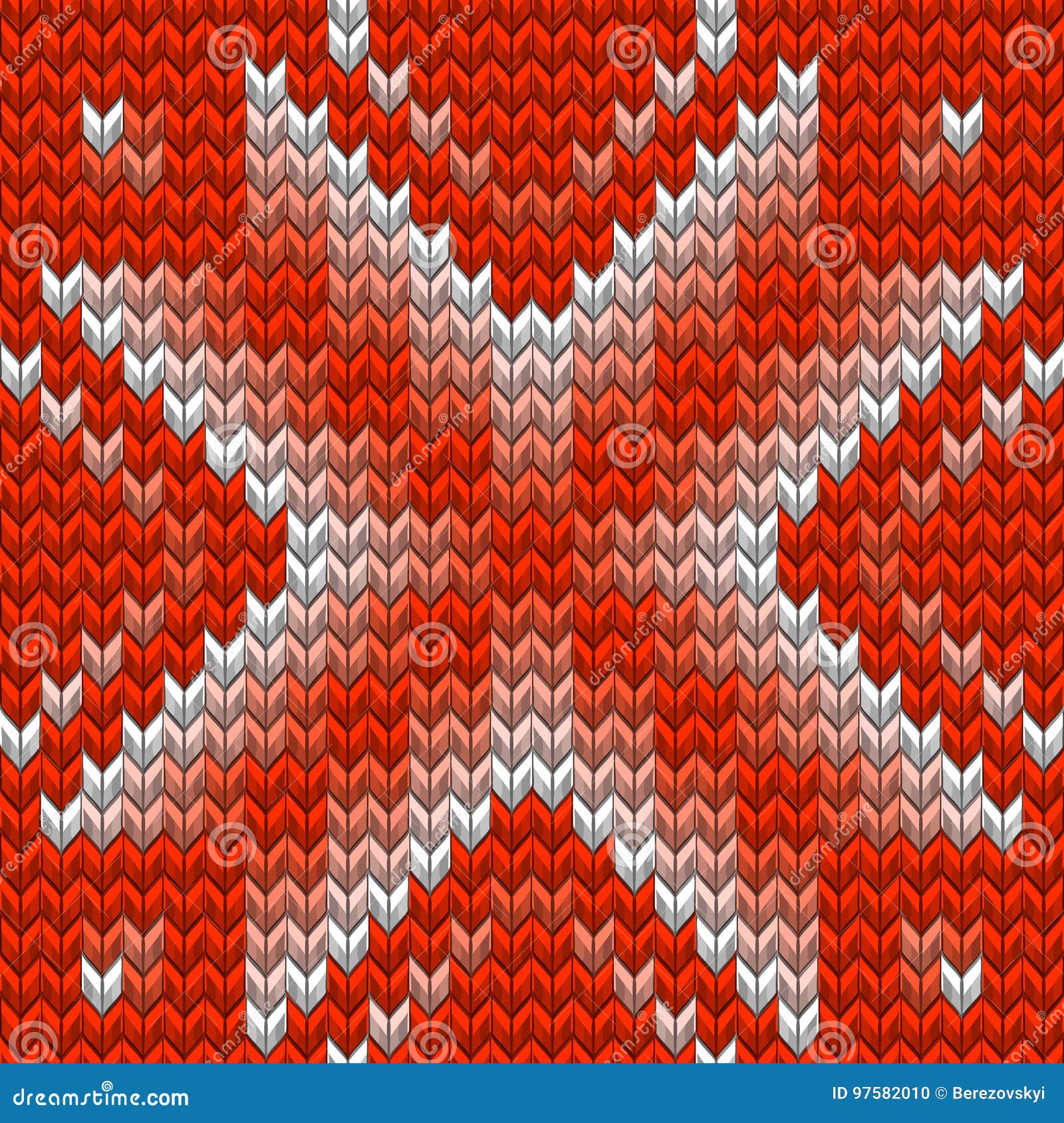 Nordic Knitted Perfect Seamless Pattern. EPS 10 Vector Stock Vector ...