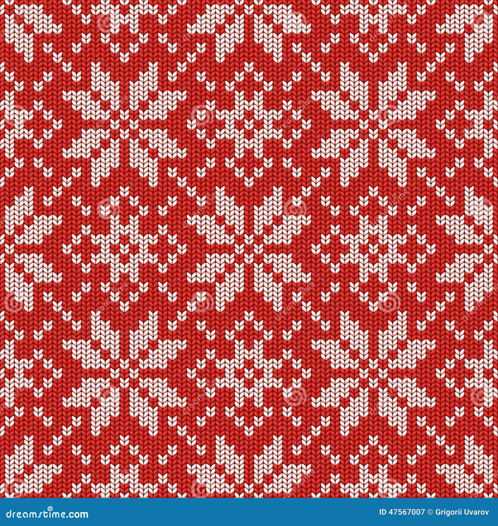 Nordic Knitted Seamless Pattern Stock Vector - Illustration of ...