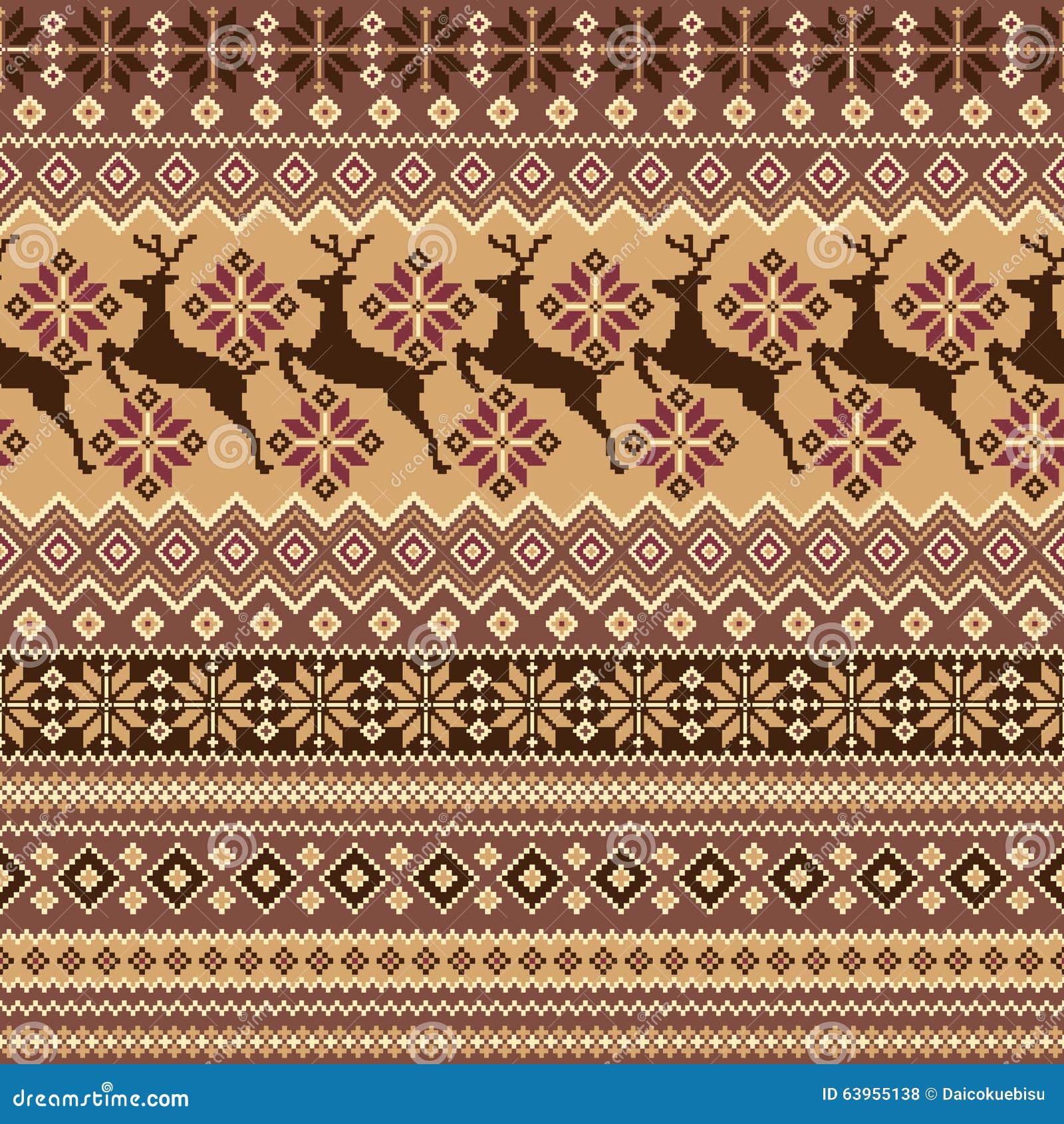 Nordic tradition pattern stock illustration. Illustration of nostalgic ...