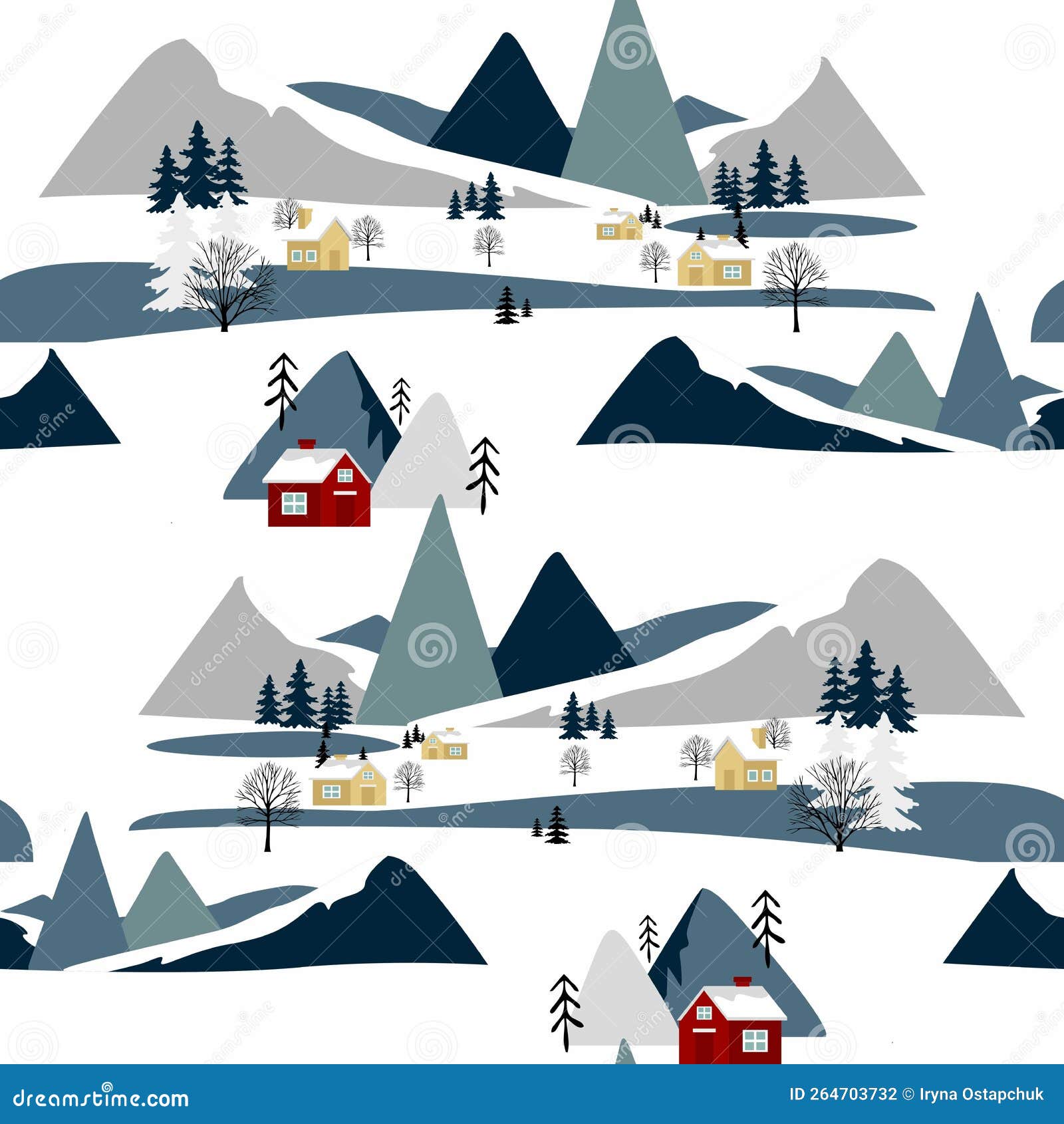 Nordic Winter stock vector. Illustration of font, aircraft - 264703732