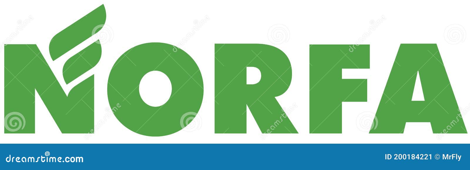 Norfa Logo, Retail Store, Vector Illustration Stock Vector ...