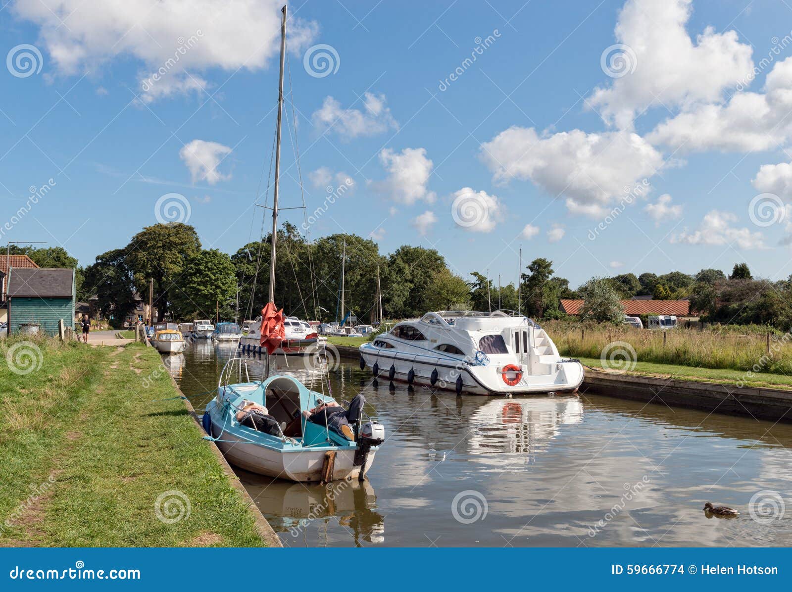 The Norfolk Broads stock photo. Image of scenery, united - 59666774