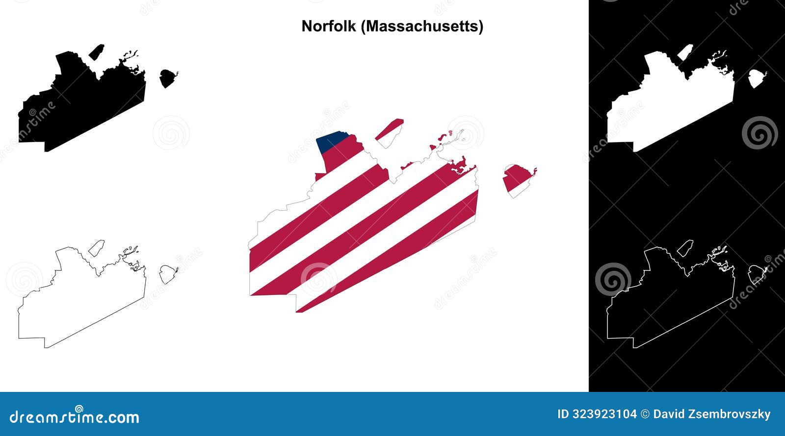 Norfolk outline map stock illustration. Illustration of cartography ...