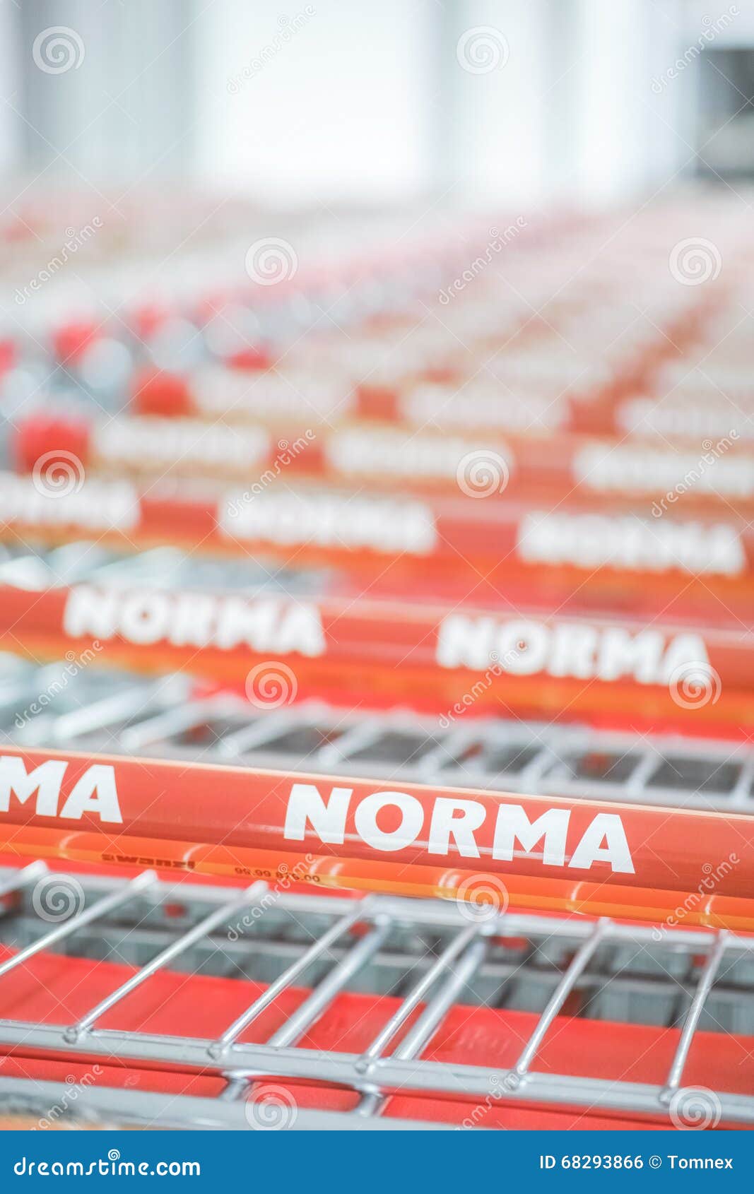 Norma editorial photo. Image of space, carts, logo, copy - 68293866