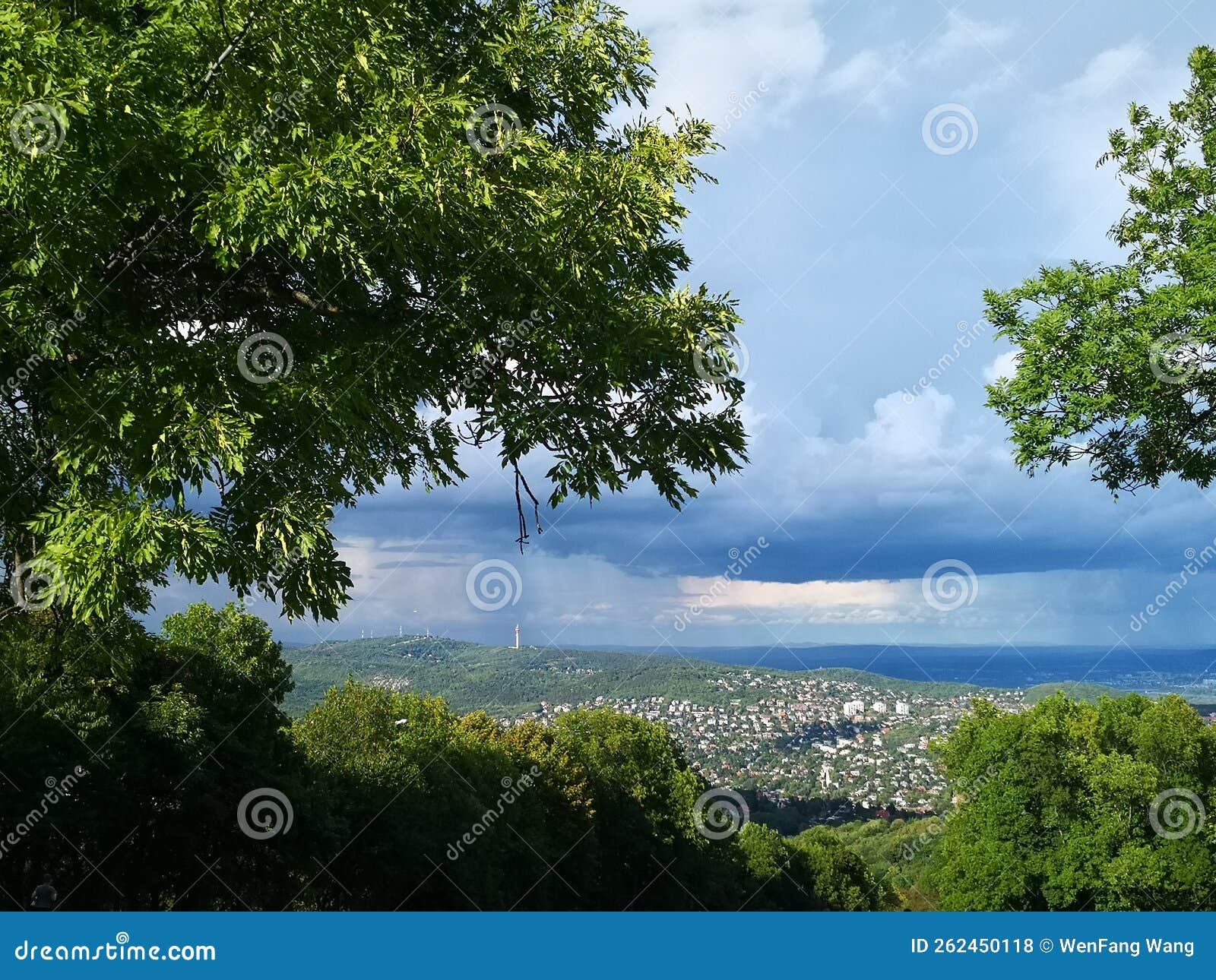 After rain and sunshine stock photo. Image of river - 262450118
