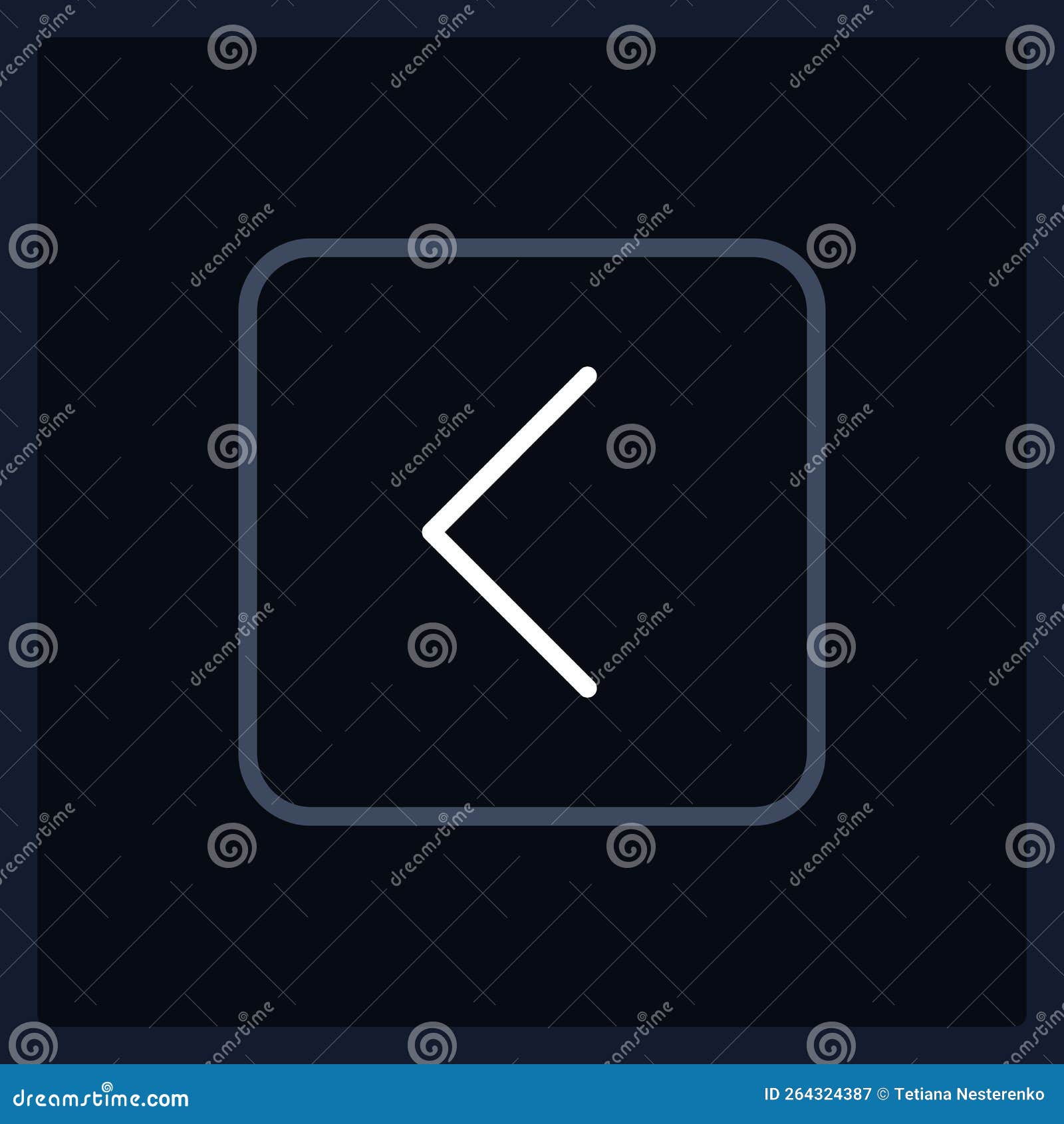 Normal Back Arrow Button UI Element Template Stock Vector ... Normal Back Arrow Button UI Element Template Stock Vector ...