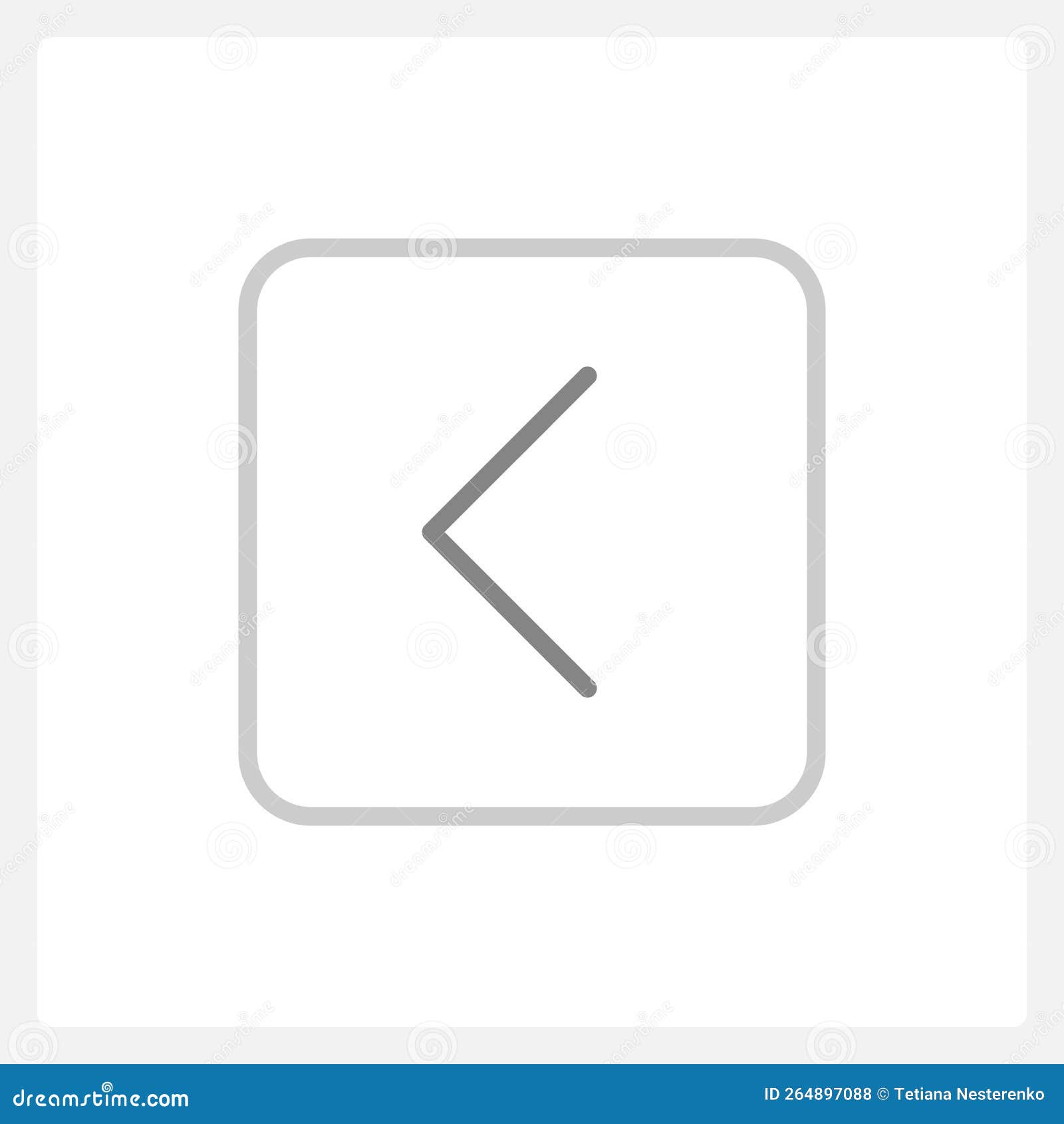 Normal Back Arrow Button UI Element Template Stock Vector ... Normal Back Arrow Button UI Element Template Stock Vector ...
