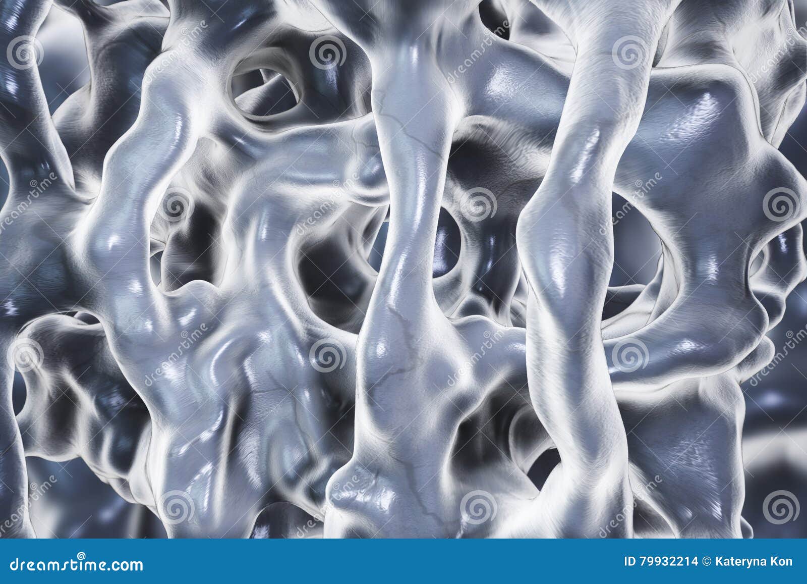 Normal bone illustration stock illustration. Illustration of macro ...