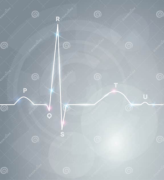 Normal Cardiogram test stock vector. Illustration of cardiology - 62854218