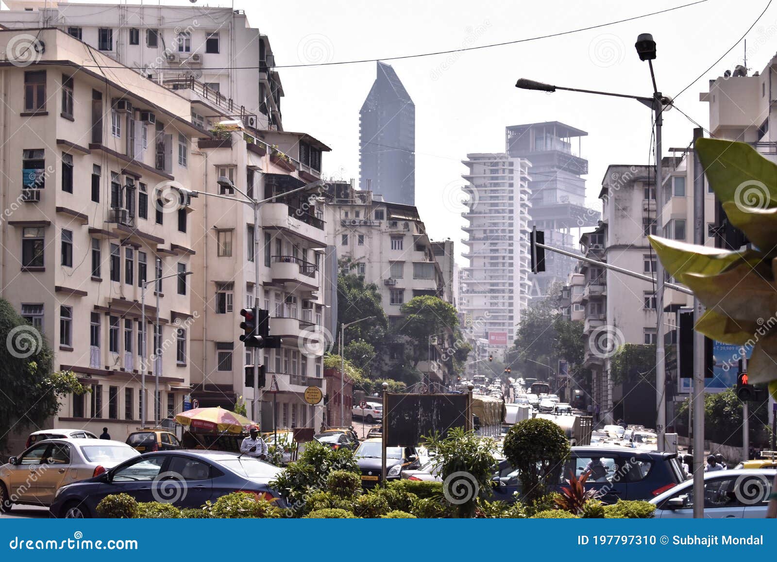 A Normal City View of Mumbai with Tall Buildings Editorial Image ...
