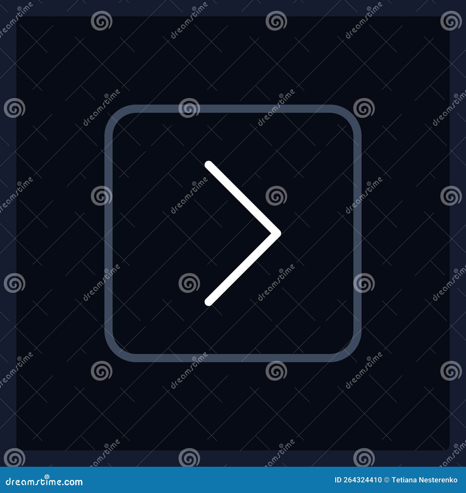 Normal Forward Arrow UI Element Template Stock Vector - Illustration of normal, mobile: 264324410