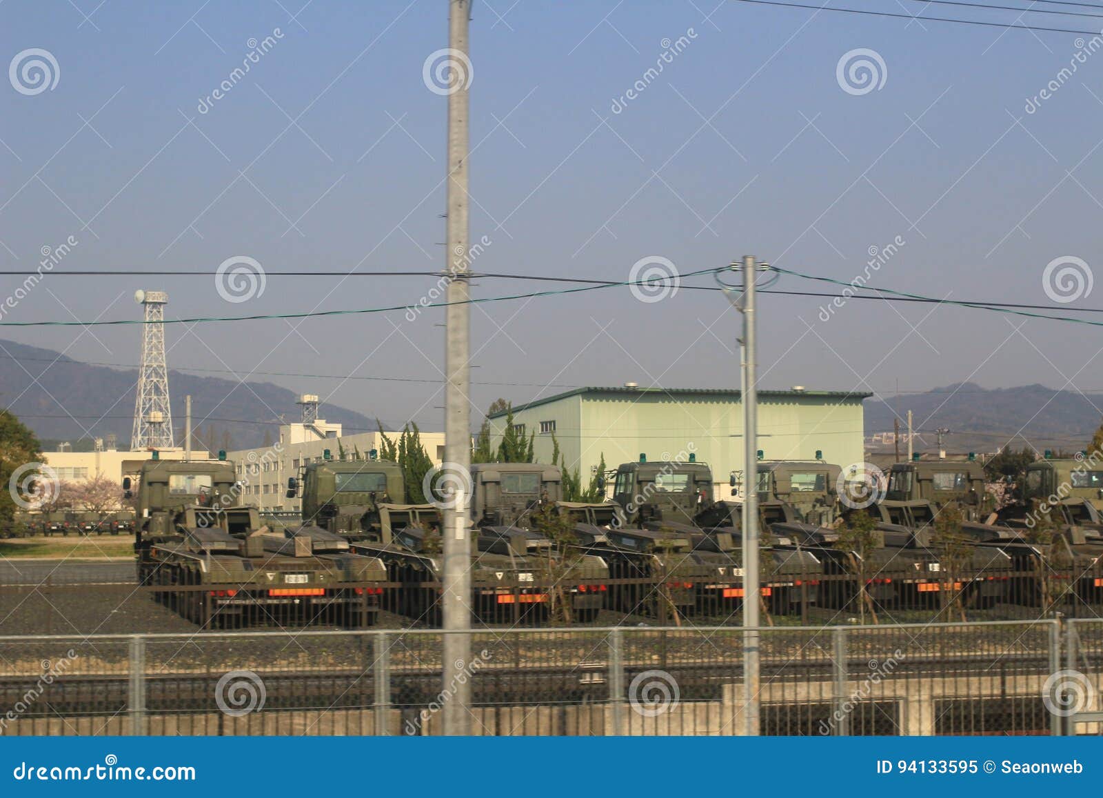 Normal Japanese House Located in City Editorial Image - Image of street ...