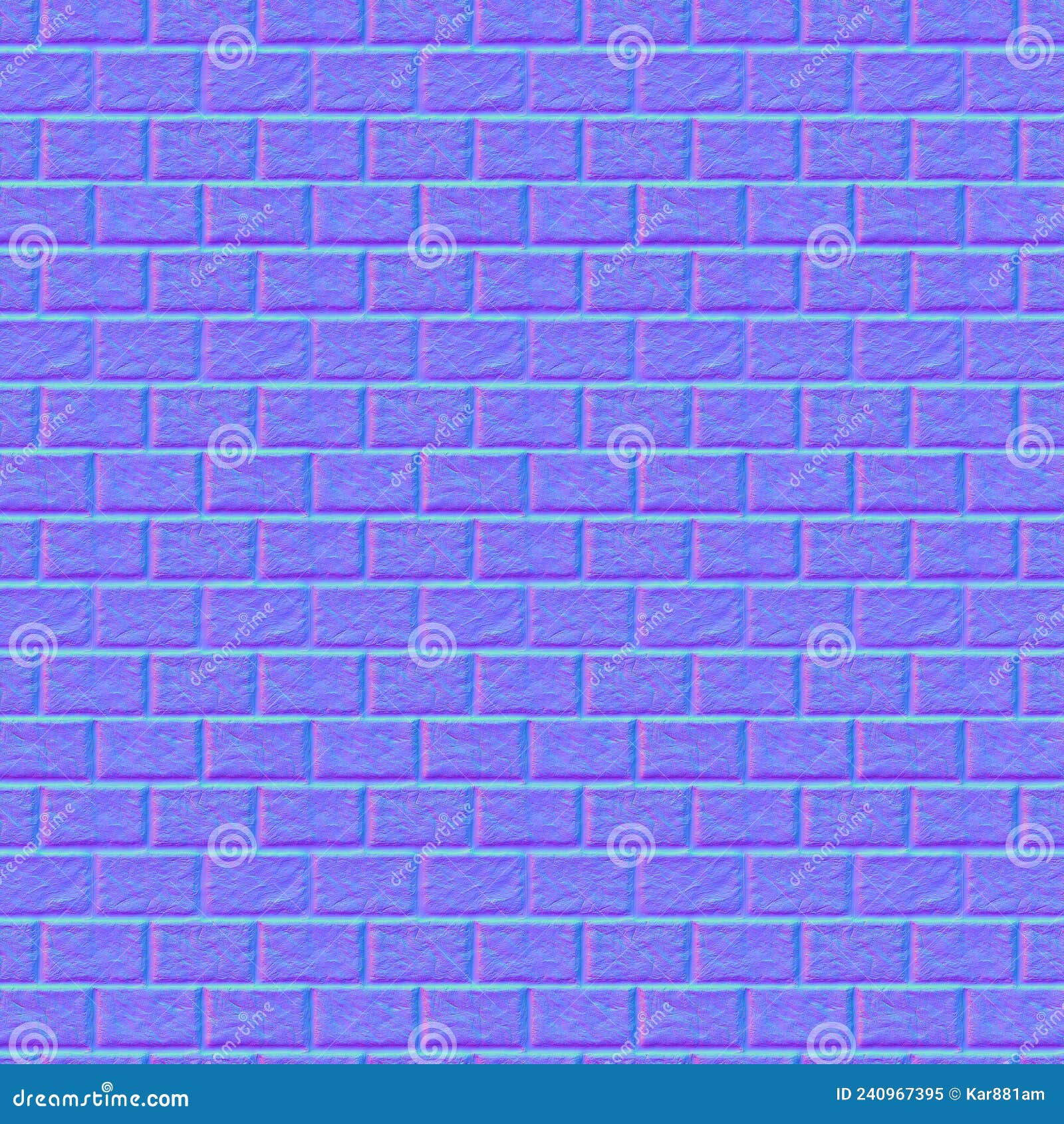 Normal Map Brick Wall Texture, Normal Mapping Texture Stock Image ...